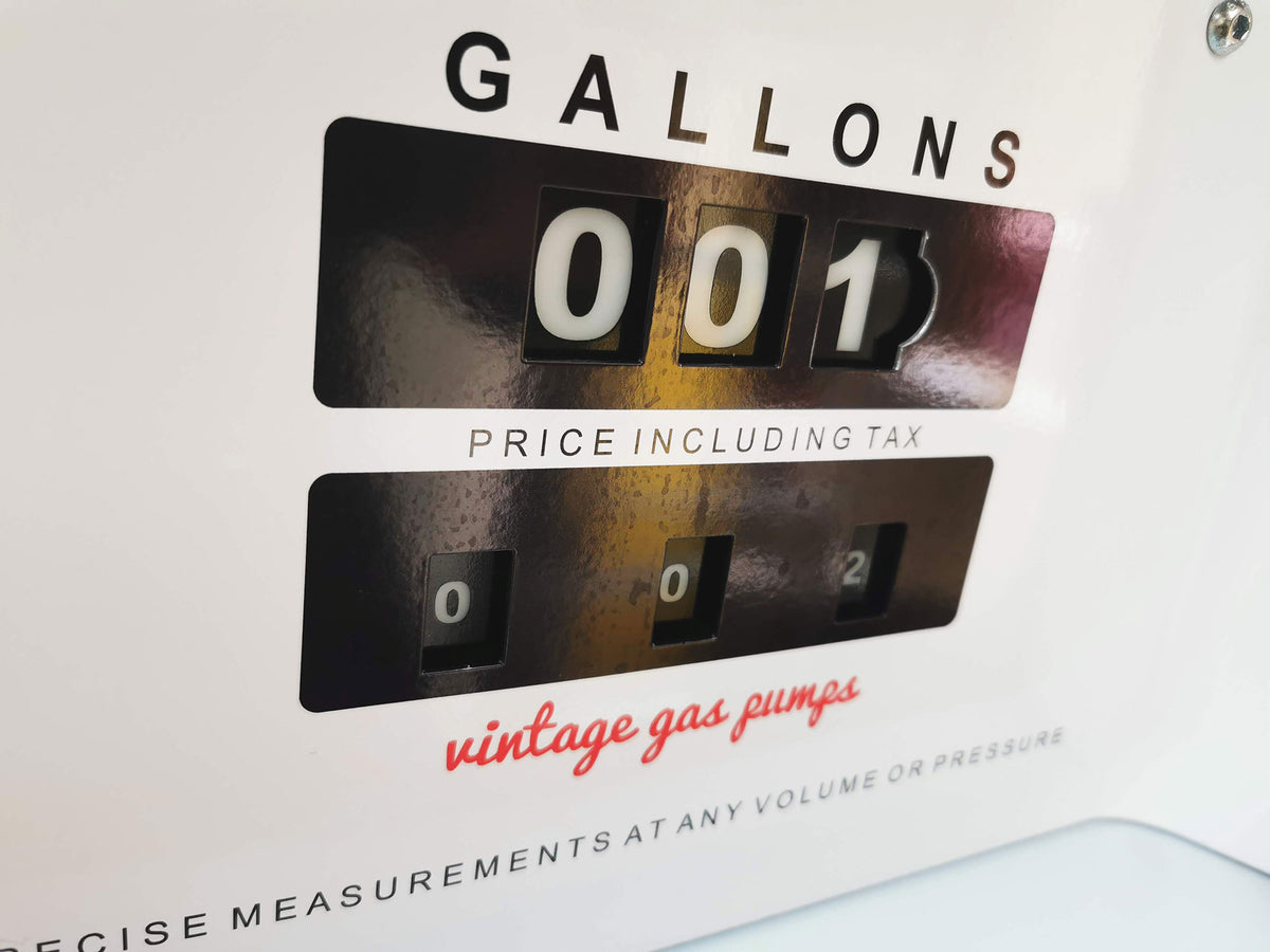 Buy a Vintage Petrol Pump With Display Cabinet – Vintage Gas Pumps